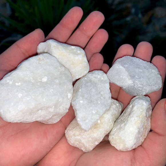 Other | Milky Quartz Natural Healing Crystal Snow Quartz | Poshmark